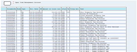 Activation Of Open Item Management And Line Item D SAP Community