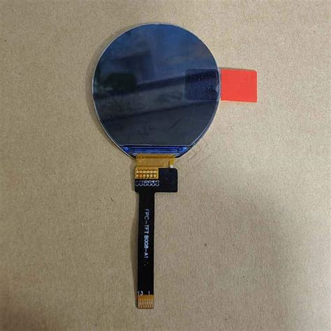 Inch Round TFT LCD Screen X Graphic Display Module