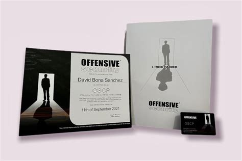 David Bona Sánchez On Linkedin Oscp Offensivesecurity Oscp Pentesting Tryharder Security