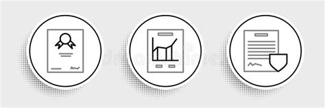 Set Line Contract With Shield Certificate Template And Document Graph