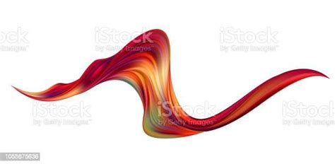 현대 다채로운 흐름 포스터입니다 컬러 배경에서 웨이브 액체 모양입니다 디자인 프로젝트에 대 한 예술 디자인입니다 벡터 일러스트