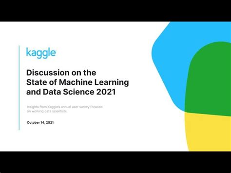 Kaggles State Of Machine Learning Reasontown