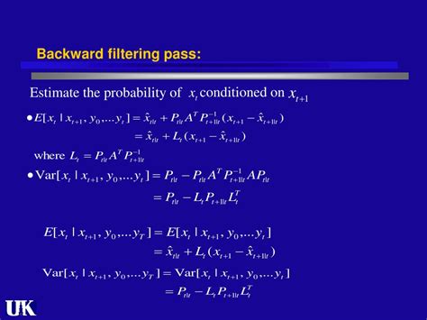 Ppt Kalman Filtering And Smoothing Powerpoint Presentation Free