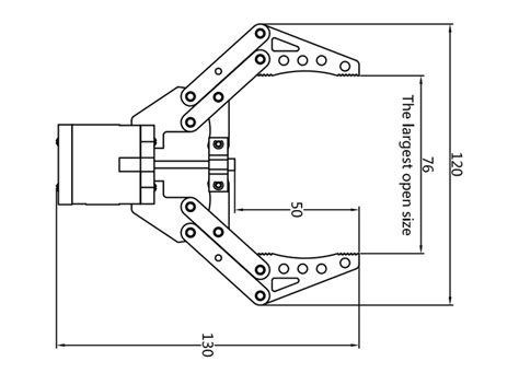 Openhacks Open Source Hardware Productos Strong Robot Gripper