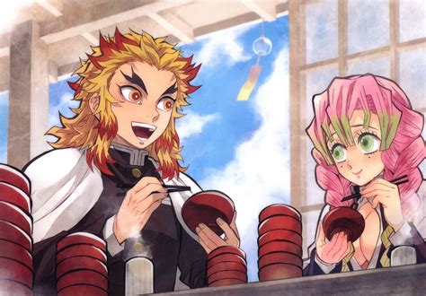 Mitsuri And Her Brother ️ Lol By Ufotable Rkimetsunoyaiba