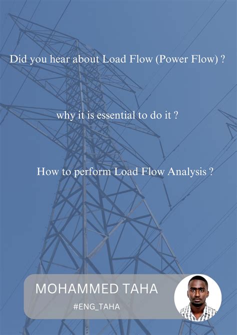 How To Perform Load Flow Analysis In Power Systems Mohammed Taha Mohammed Hussain Posted On