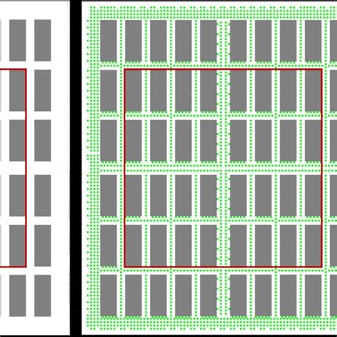 Model Schematic Layout And Scenarios Examples Building Coverage Ratio