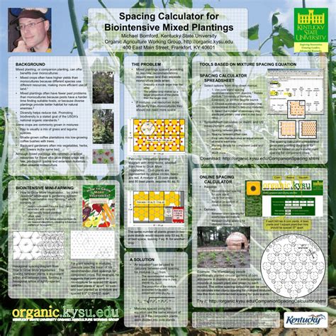 PDF A Spacing Calculator For Mixed Plantings