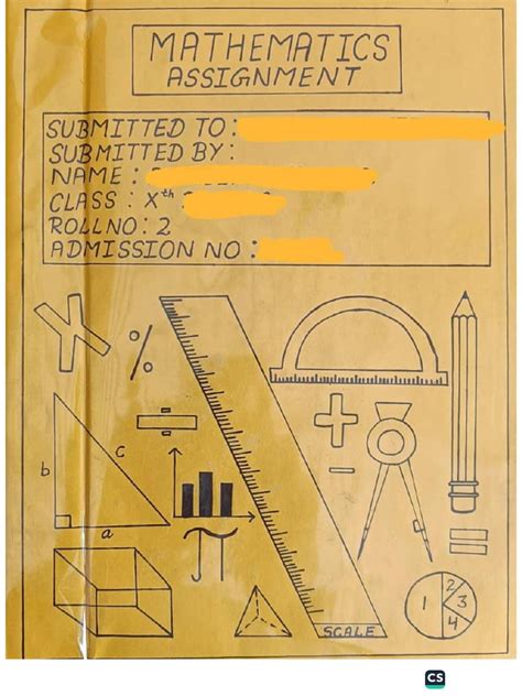 Mathematics Assignment Pdf