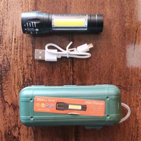 Plastic Small Sun Led Torch Battery Type Alkaline White At ₹ 100
