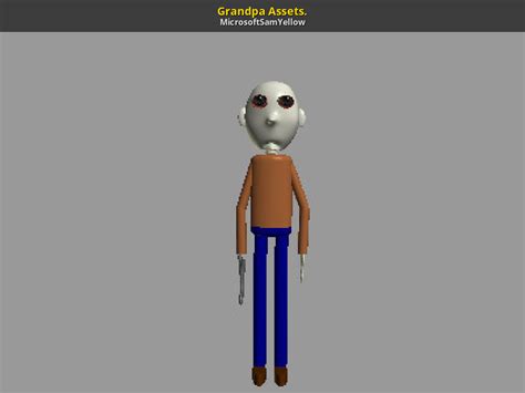 grandpa assets [baldi s basics] [modding tools]