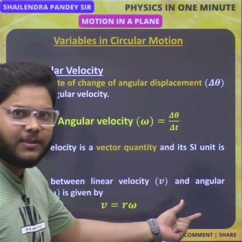 What Is Angular Velocity 🔥 Circularmotion Angularvelocity Youtube