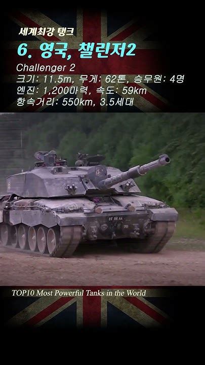 세계에서 가장 강력한 탱크 Top10 국뽕없는 K2 흑표 Youtube