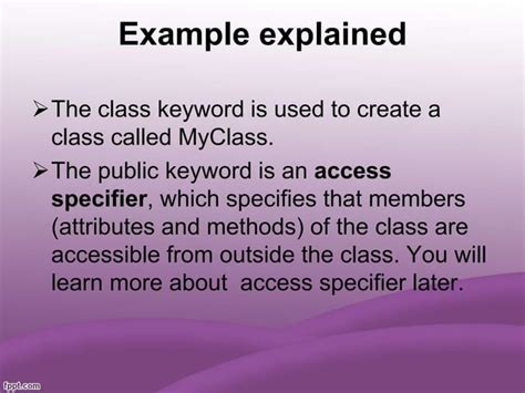 Creating Objects And Class Methods Ppt