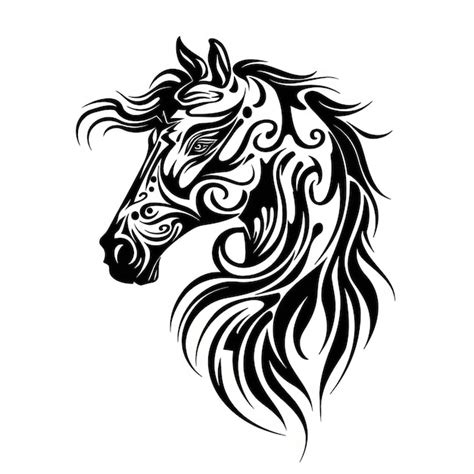 Premium Photo Horse Drawing Animal Mammal