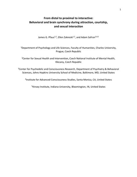 Pdf From Distal To Proximal To Interactive Behavioral And Brain