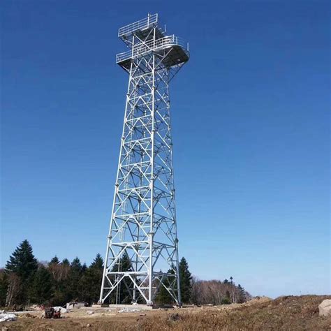 Forest Fire Prevention Monitoring Communication Towers Communication Tower Lattice Tower Self