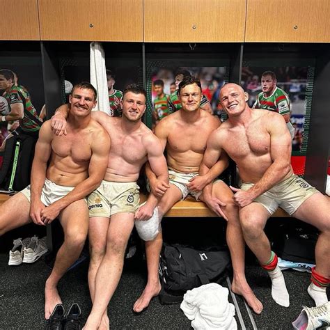 Muscular Shirtless Rugby Players Together In The Locker Room Shirtless Hunks Sports 5 Rugby