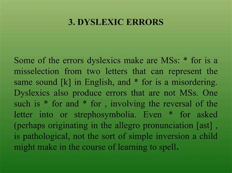Chapter 5 Error Analysis For Nglish Pptx