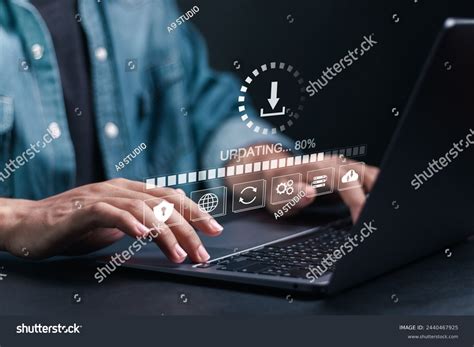 Software Update Operating System Upgrade Concept Stock Photo 2440467925 Shutterstock