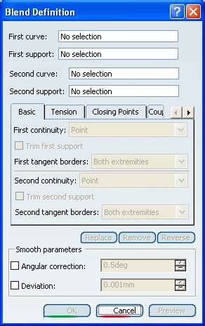 Creating Blended Surfaces