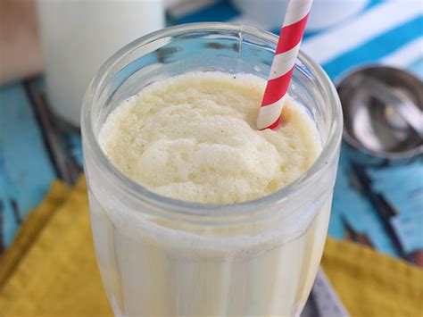 Receta Fácil De Batido De Vainilla