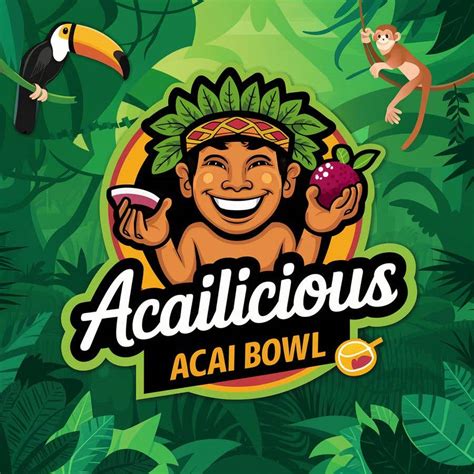 entry 92 by turkermiskin7 for acailicious acai bowl branding design