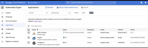 support the application crd please its a really useful metadata object