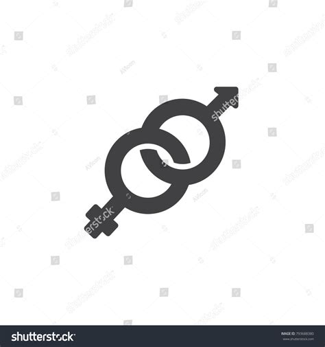 Male Female Gender Signs Icon Vector Stock Vector Royalty Free