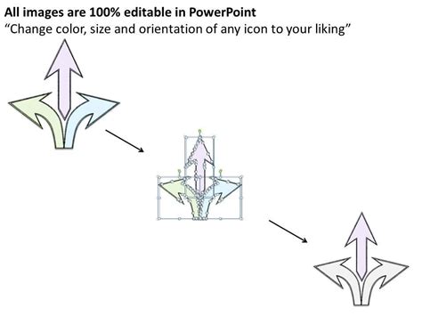 0314 Business Ppt Diagram Three Way Linear Diagram Powerpoint Templates Graphics Presentation
