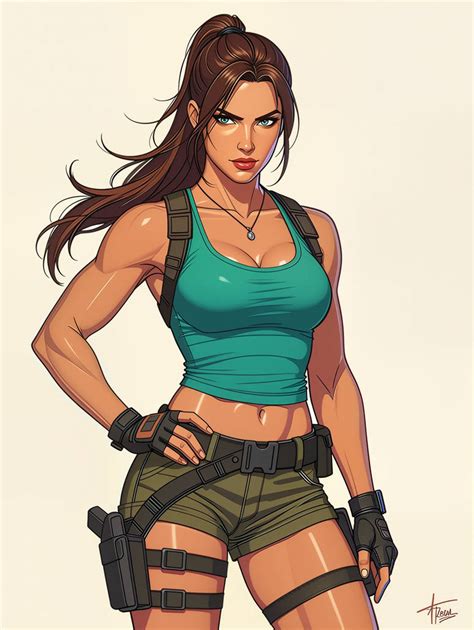 Classic Lara Croft 2 By Carlosrmetal On Deviantart