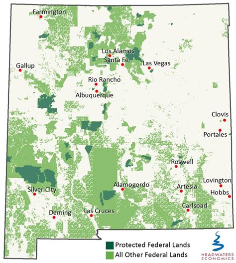 New Mexicos Economy And The Role Of Federal Protected Lands
