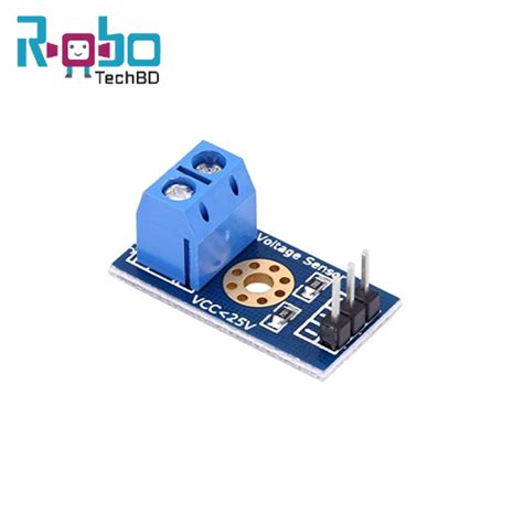Voltage Sensor Module Dc 0 25v Robotech Bd