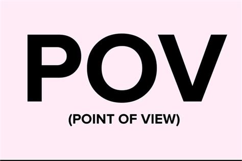 POV là gì Giải thích POV là viết tắt của từ gì trên TikTok