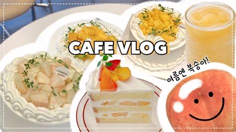 Cafe Vlog 과일 케이크의 역습 케이크 아이싱 디저트카페 브이로그 Youtube