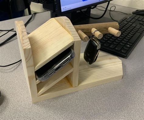 Diy Key Phone Holder 4 Steps Instructables