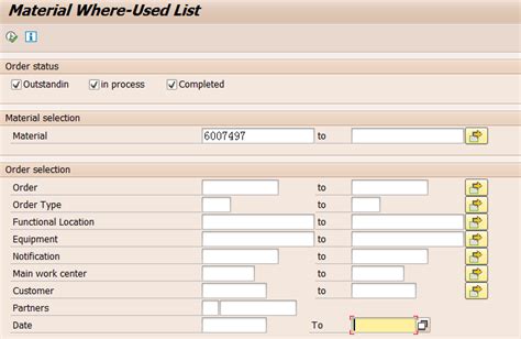Solved IW List Order Per Reservation SAP Community