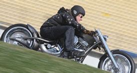 Hitting The Race Track With The New RevTech At Cyril Huze Post Custom Motorcycle News