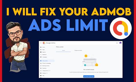 Fix Your Admob And Adsense Ads Limit Issue By Zubairaliii Fiverr