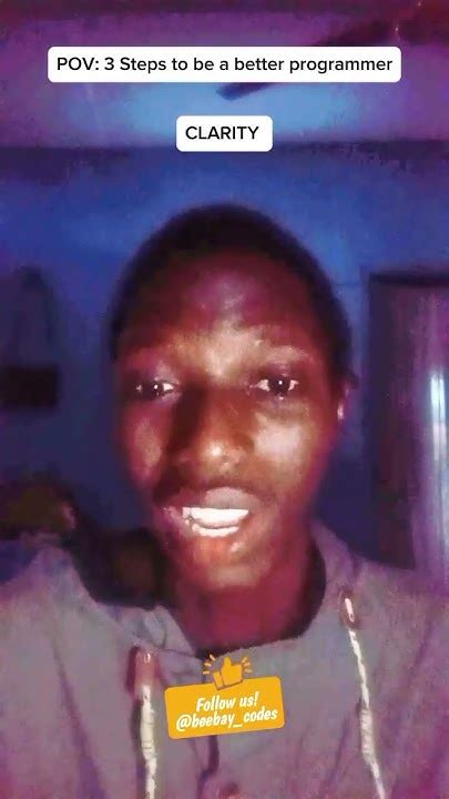 3 Steps To Be A Better Programmer Steps Better Programmer Coding Coder Coderslife Youtube