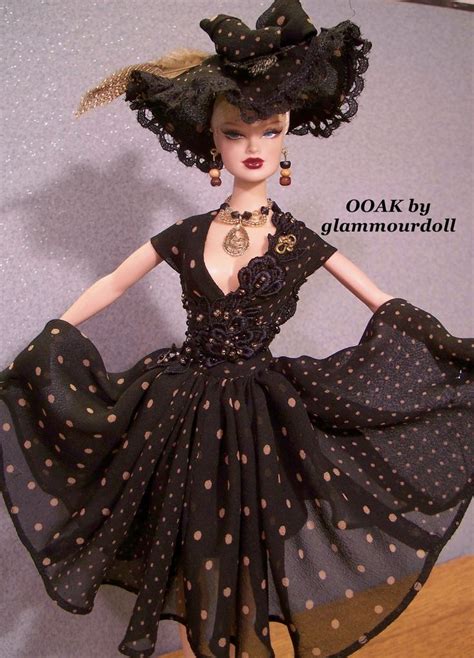 Ooak Doll Fashion By Karen Glammourdoll Barbie Dress Pattern Fashion