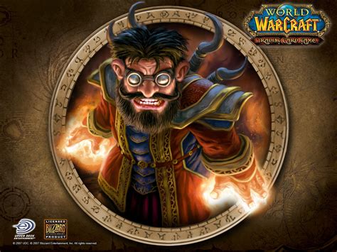 Wow Gnome Warlock Wallpaper