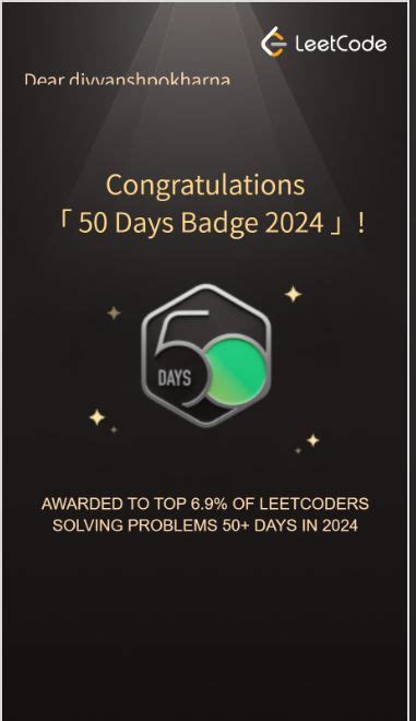 Divyansh Pokharna On Linkedin Leetcode Codingjourney