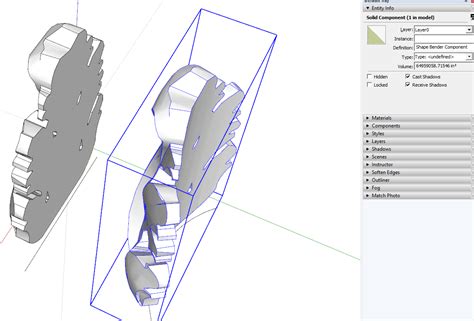 Bending A Model Around A Curved Object 3d Printing Sketchup Community