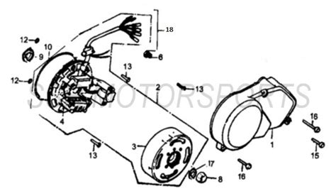 Ssr Stator Cover Case Sr110 Sr110 Semi 110
