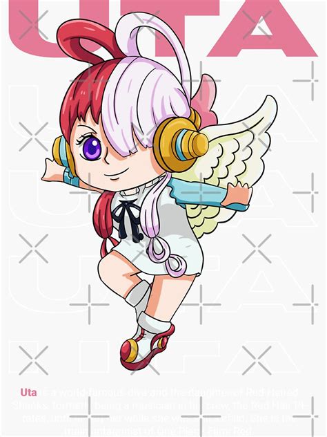 Uta One Piece Chibi Ver Sticker For Sale By Takahiro Shoppu Redbubble
