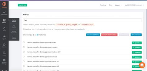 heroku app monitoring