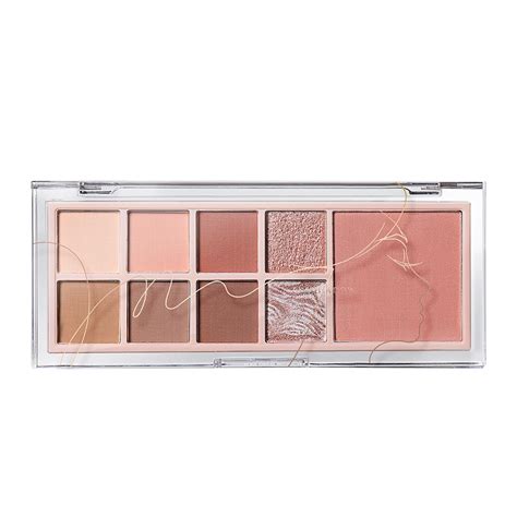 MKUP Pure Desire Eyeshadow Palette Roasted Milk Color Shopee