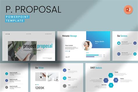 Шаблон презентаций Powerpoint для проектного предложения Шаблоны презентаций Включая