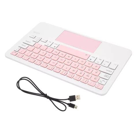 Pink Wireless Keyboard Multi Touch Touchpad Keyboard Rechargeable £18 97 Picclick Uk